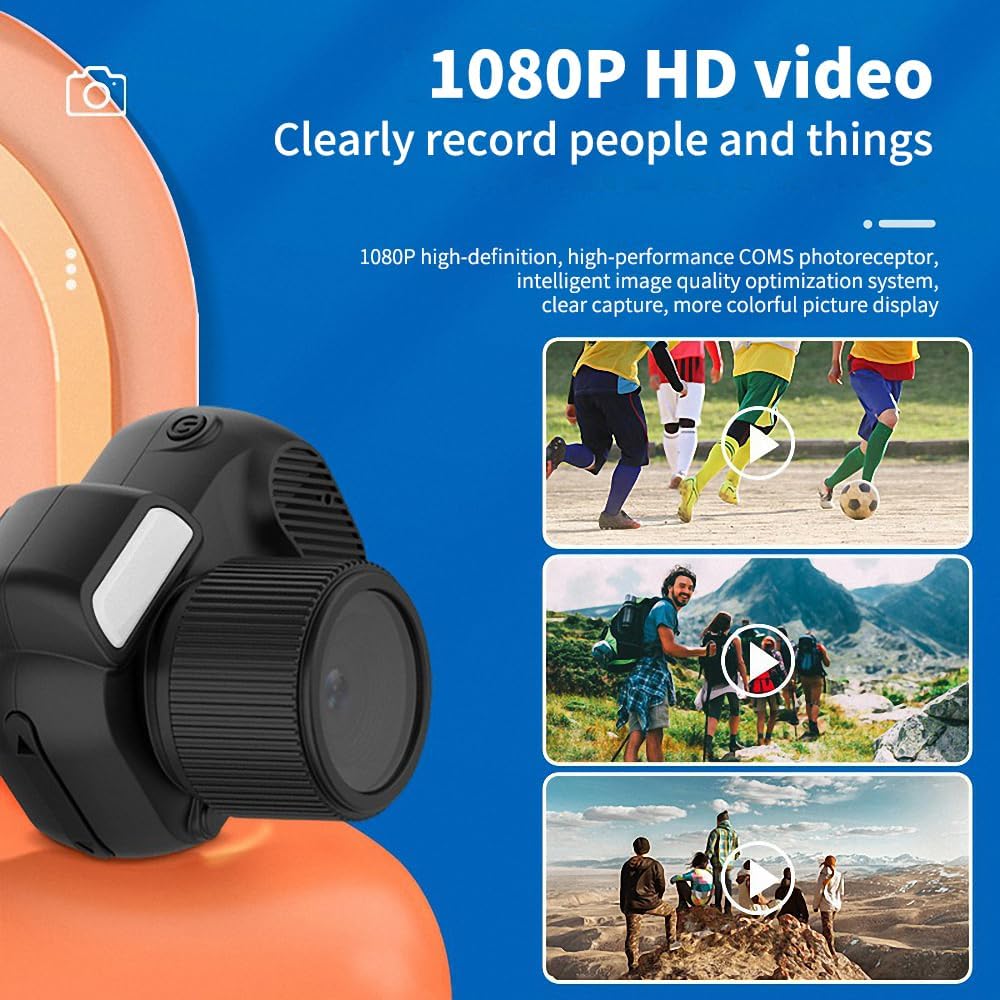 Portable 1080P Mini Camera with 0.96in Screen - Y3000 – LightsBetter