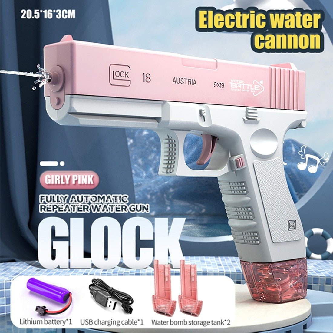 PowerShot Electric Water Gun – LightsBetter